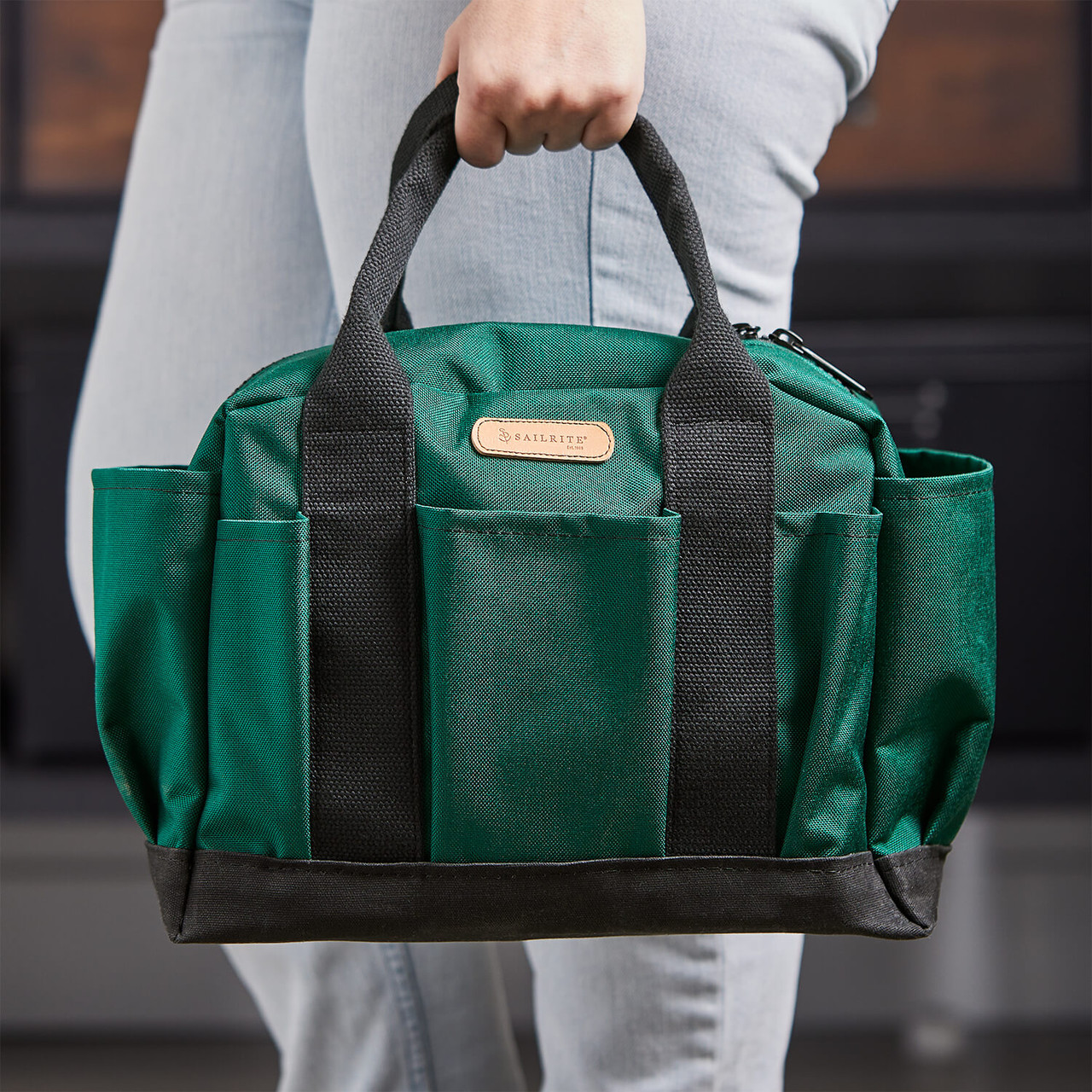 Sailrite® Utility Tote Bag Kit Forest Green Sailrite