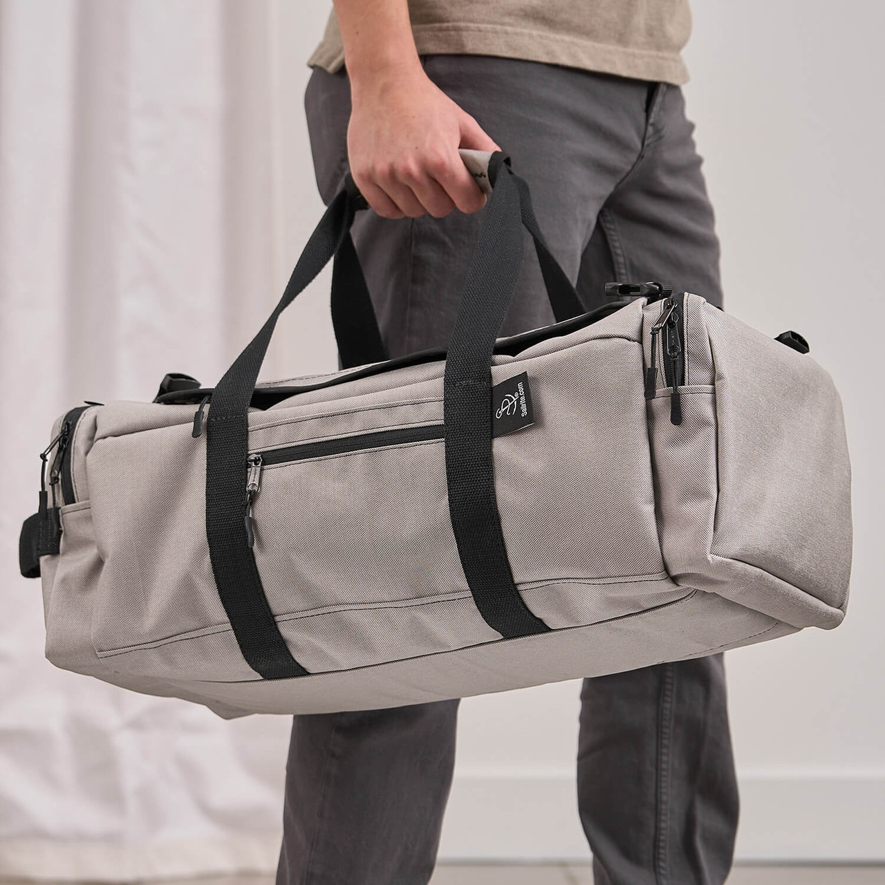 Sailrite® Backpack Duffle Bag Kit Light Gray Sailrite