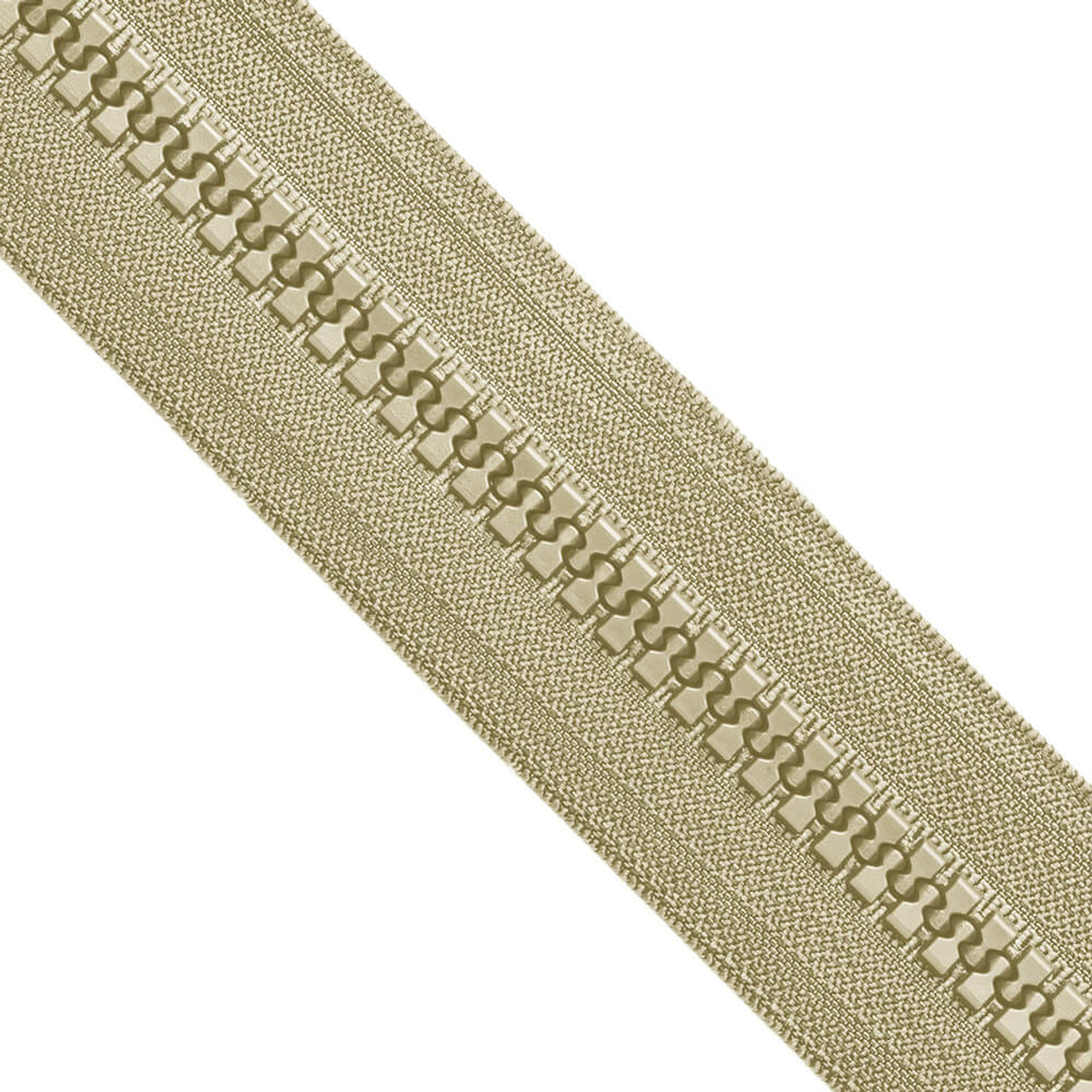 Lenzip® 10 Light Beige Continuous Molded Tooth Zipper Chain Sailrite