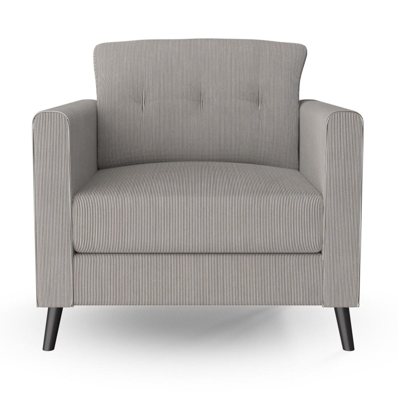 Magnolia Home Oxford Stripe Onyx 55 Fabric Sailrite