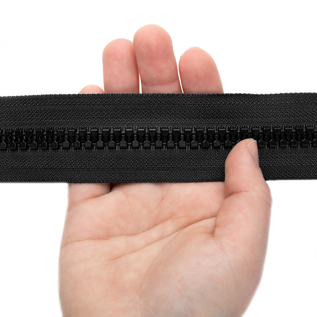 Lenzip® 10 Black Continuous Molded Tooth Zipper Chain Sailrite