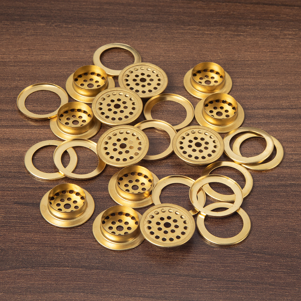 #3 Vent Grommet 3/4" Brass (12 pack) - Sailrite