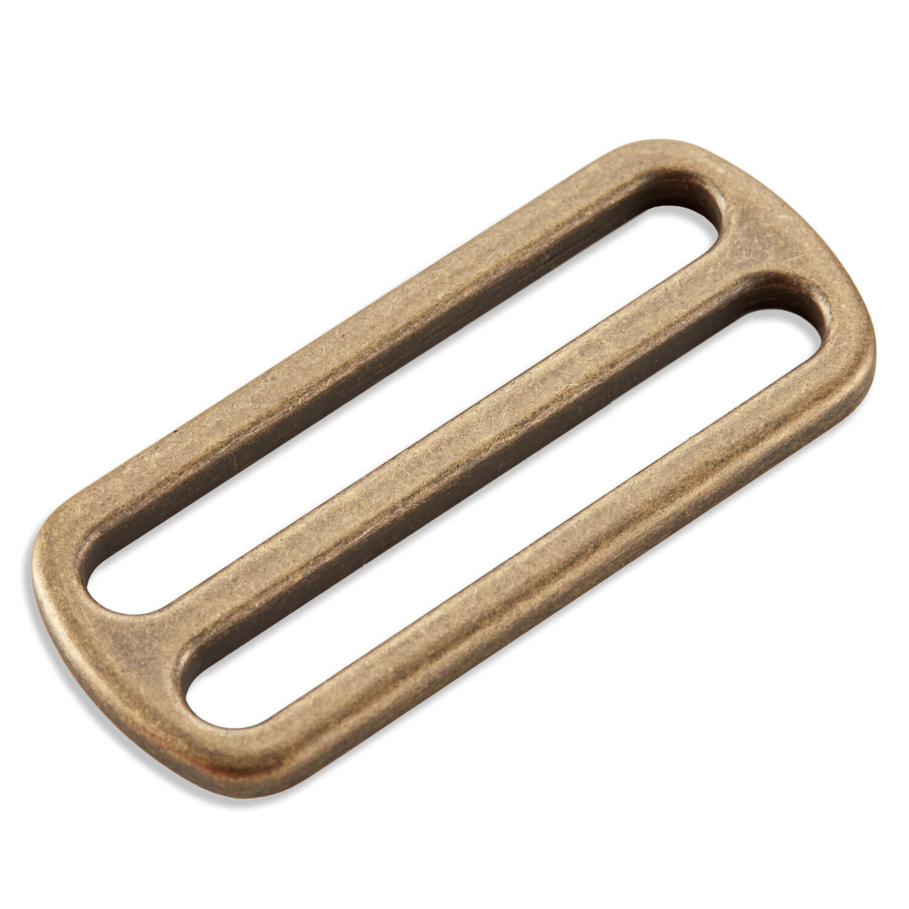Strap Slide 2" Antique Brass - Sailrite