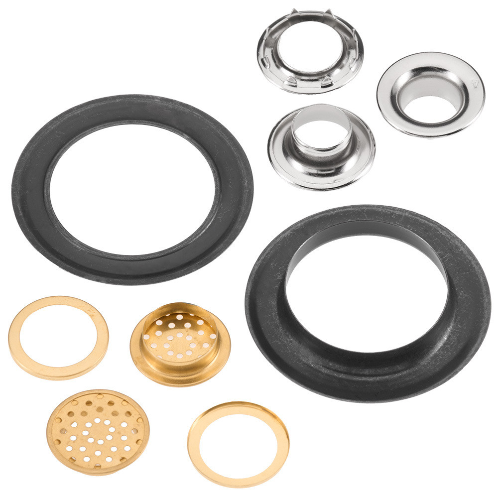 Grommets & Eyelets: Metal, Brass, Stainless Steel