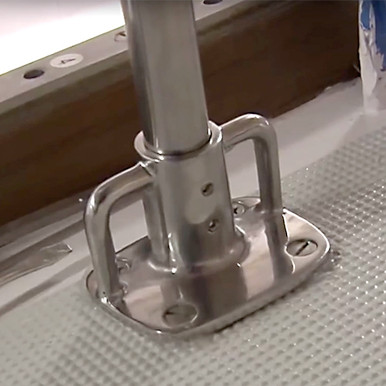 How to Make & Install Stanchion Poles - Sailrite