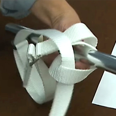 How to Make a Webbing Strap That Loops Around a Tubing Frame - Sailrite