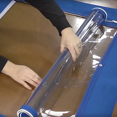 How to Install a Zippered Roll Up Window in Canvas - Sailrite
