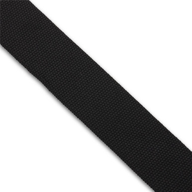 Black Heavy Duty Cotton Webbing - Sailrite