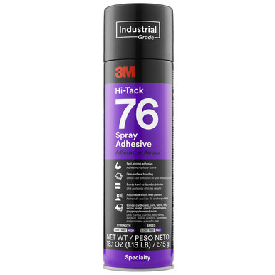 3M™ Hi-Tack 76 Spray Adhesive 24 oz. - JustWholesale