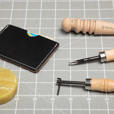 How to Finish Leather Edges - Sailrite