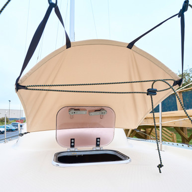 How to Make a Wind Scoop for a Sailboat Hatch - Sailrite