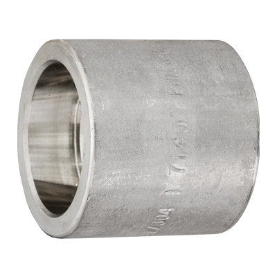 Pipe Fittings - Stainless Steel 3000# 1/2" Socket Weld Half Coupling 304/L