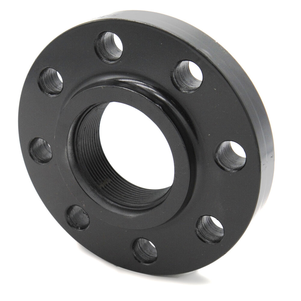 4" NPT ASTM A105 150# RF Threaded Flange - STD B16.5
