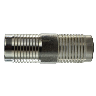 1" King Nipple Hose Mender, 316 Stainless Steel