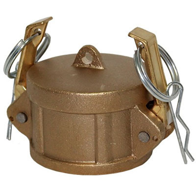 Brass Camlocks DC Dust Caps 2-1/2"