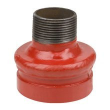 Fire Protection Fittings - 2" Grooved x 1" Male NPT Thread - Concentric ...