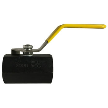 Carbon Steel Ball Valves - 1PC Standard Port - 3/4" NPT - 2000 WOG