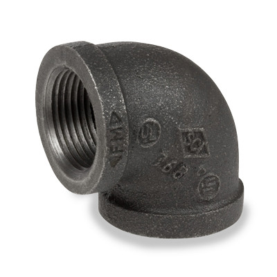 Pipe Fittings - Ductile Iron | 1 in. 90 Degree Elbows NPT, Class 300, UL/FM