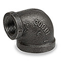 Pipe Fittings & Piping Ductile Iron 90 Deg. Reducing Elbows 2 in. x 3/4 in.