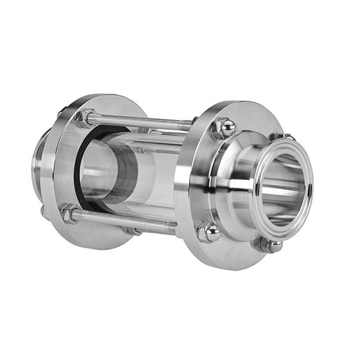 Sanitary Clamp Tank Ferrules - Light Duty (14WLMP) 6" 316L SS