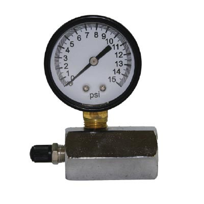 Gas Test Gauge Body - 3/4" FIP x 1/4" Tap