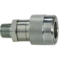 3/8 in. Hydraulic Thread Lock Male Jack Coupler Quick Disconnects