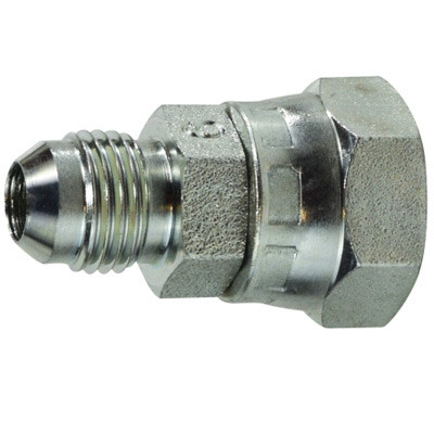 Buy 9/16-18 x 1/4" Male ORFS x Male NPT Pipe, 45 Degree Elbow, Steel O ...