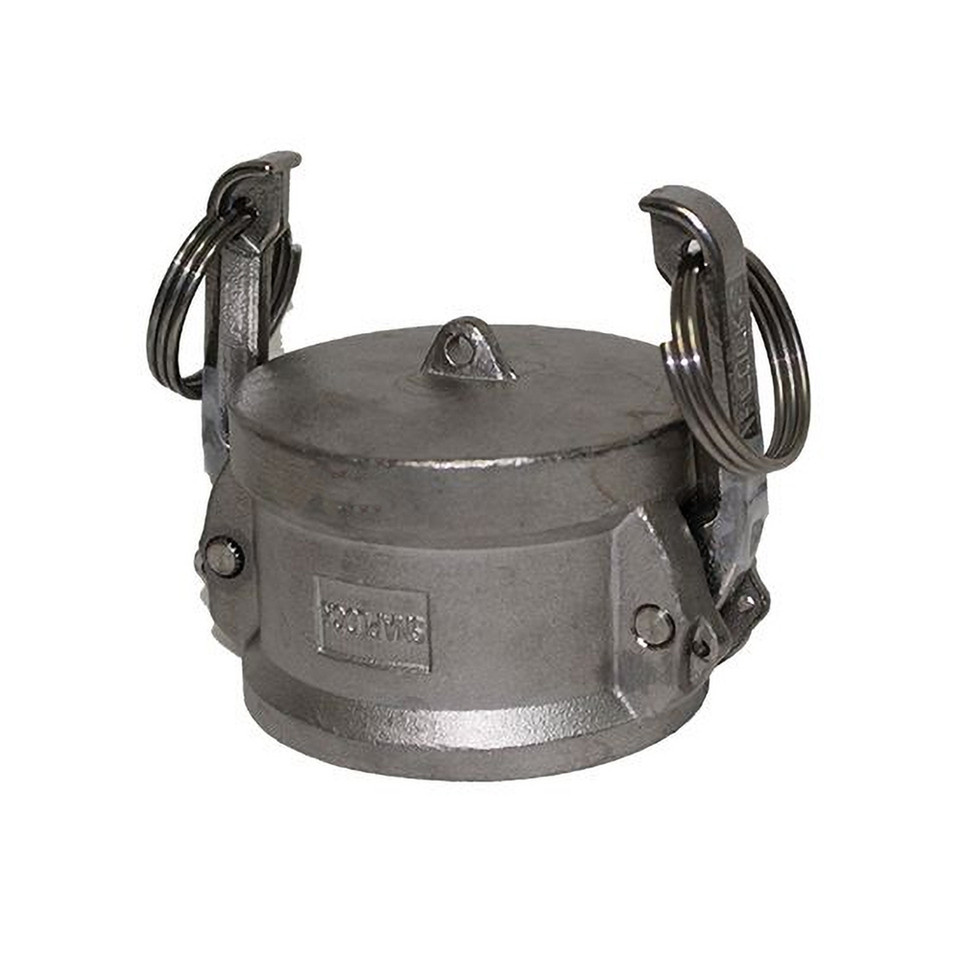 Stainless Steel Dust Cap (DC) Camlock - 4" 304SS