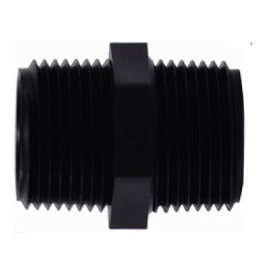 Pipe Fittings - Poly Plastic Hex Nipples1/2"