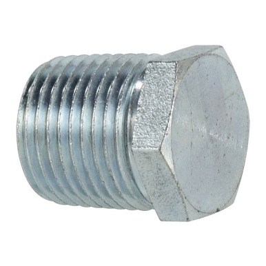 Pipe Fittings - Steel Hex Head Plugs 3/4"