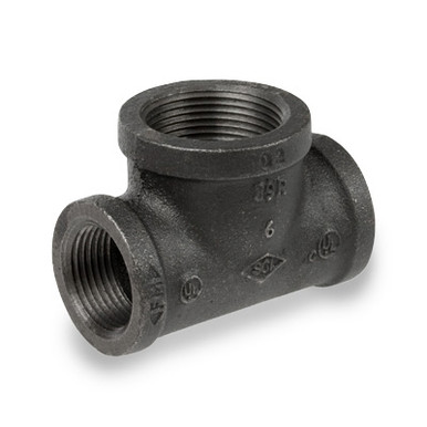 Pipe & Piping Fittings - Ductile Iron Bull Head Tees 1-1/4 in. x 1 in ...
