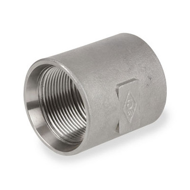 1-1/2" Recessed Drop Coupling - Stainless Steep Pipe Fittings