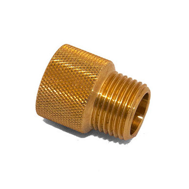 Brass Sprinkler System Extension Nipples - 3/4" x 1/2" IPS
