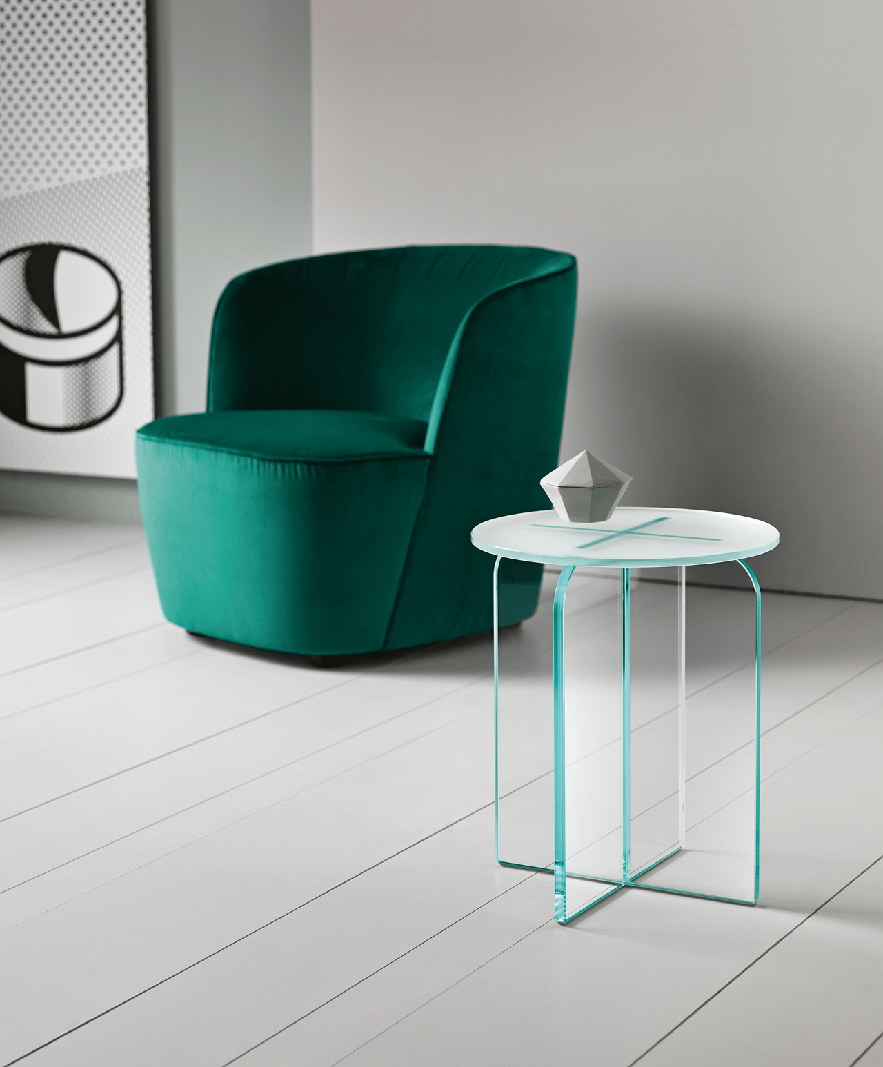 Opalina Side Table - Cantoni