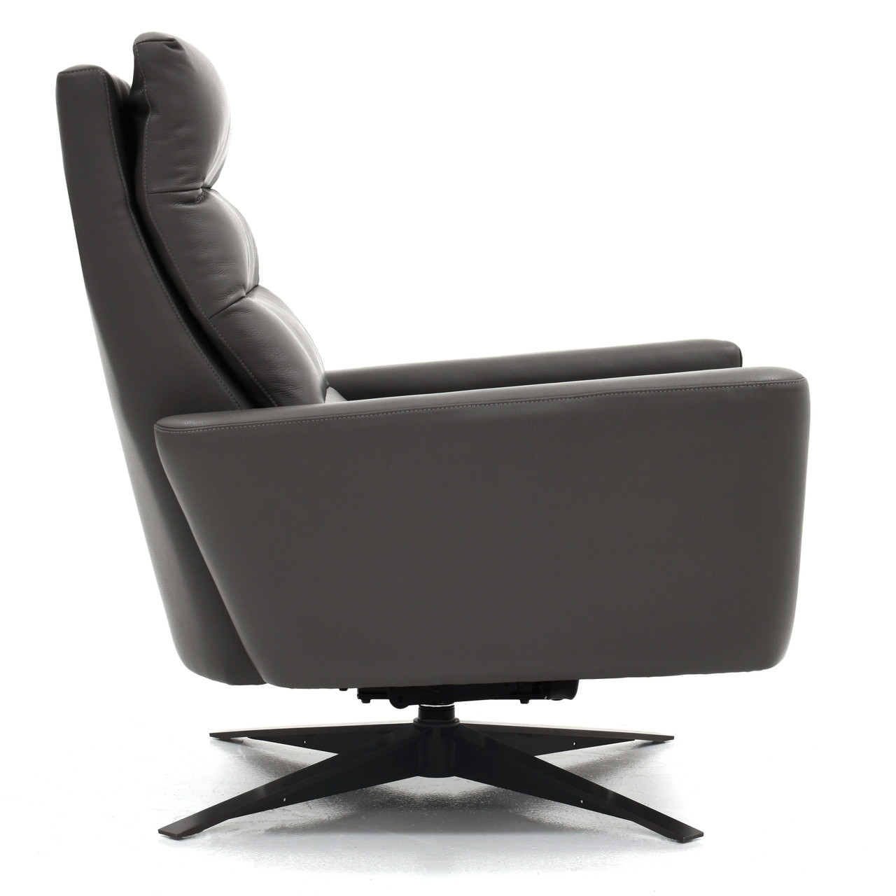 American Leather Cirrus Comfort Air Chair & Ottoman- Star Base