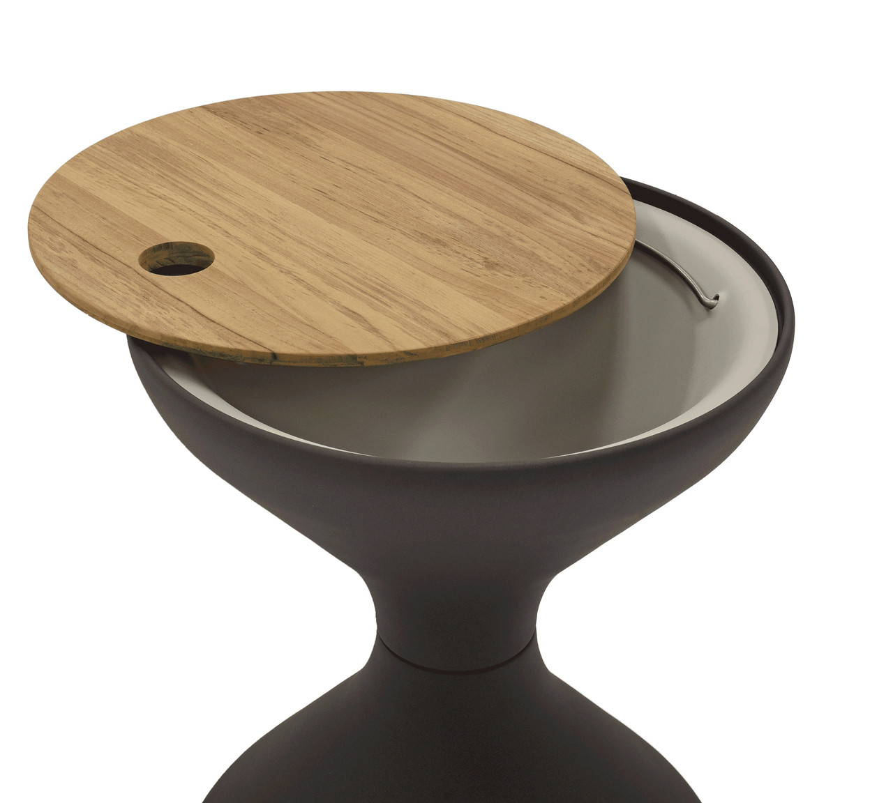 Bells Side Table w/ Ice Bucket - Cantoni