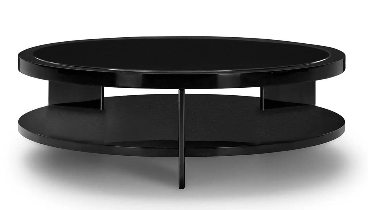 Black & More Round Cocktail Table - Cantoni