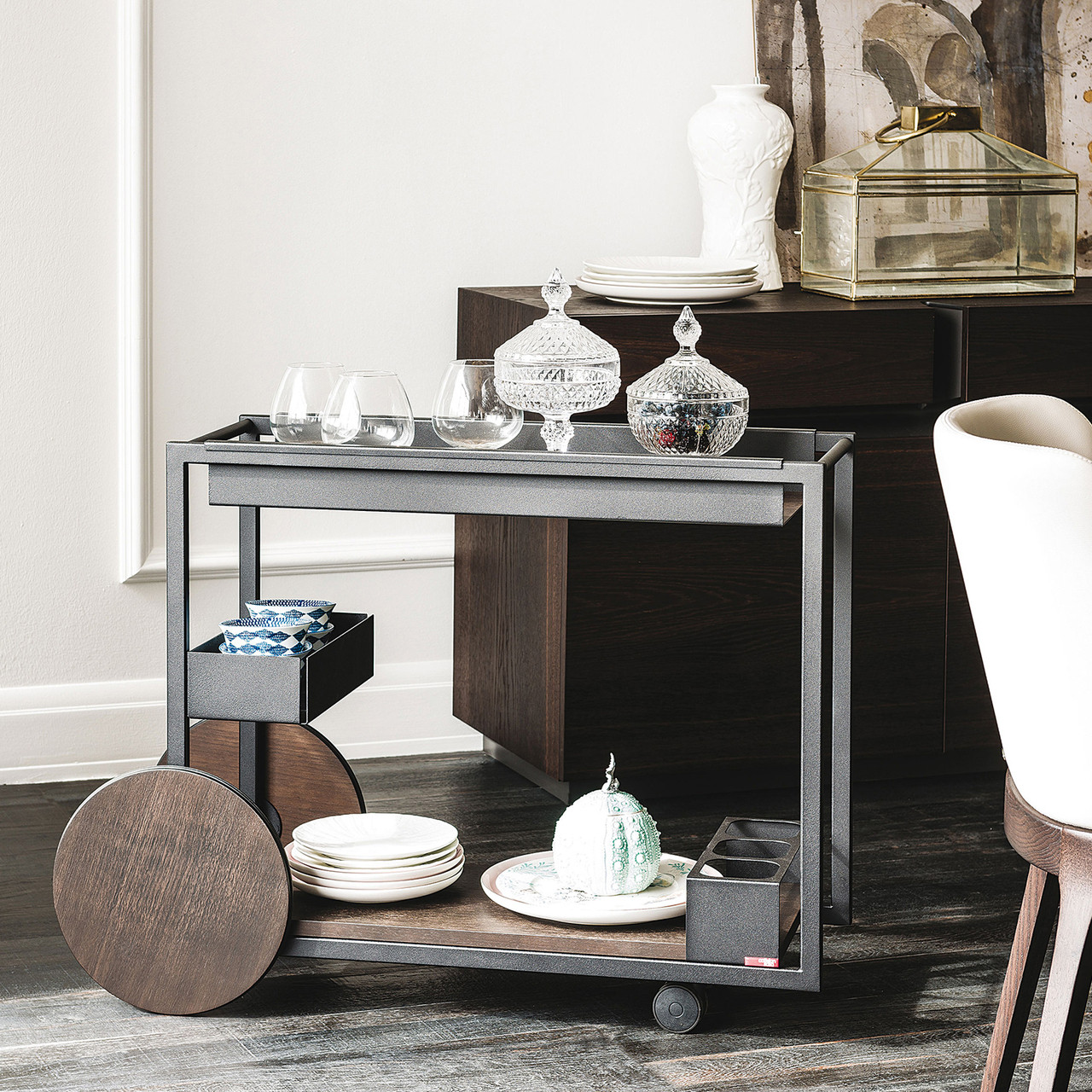 Brandy Bar Cart - Cantoni