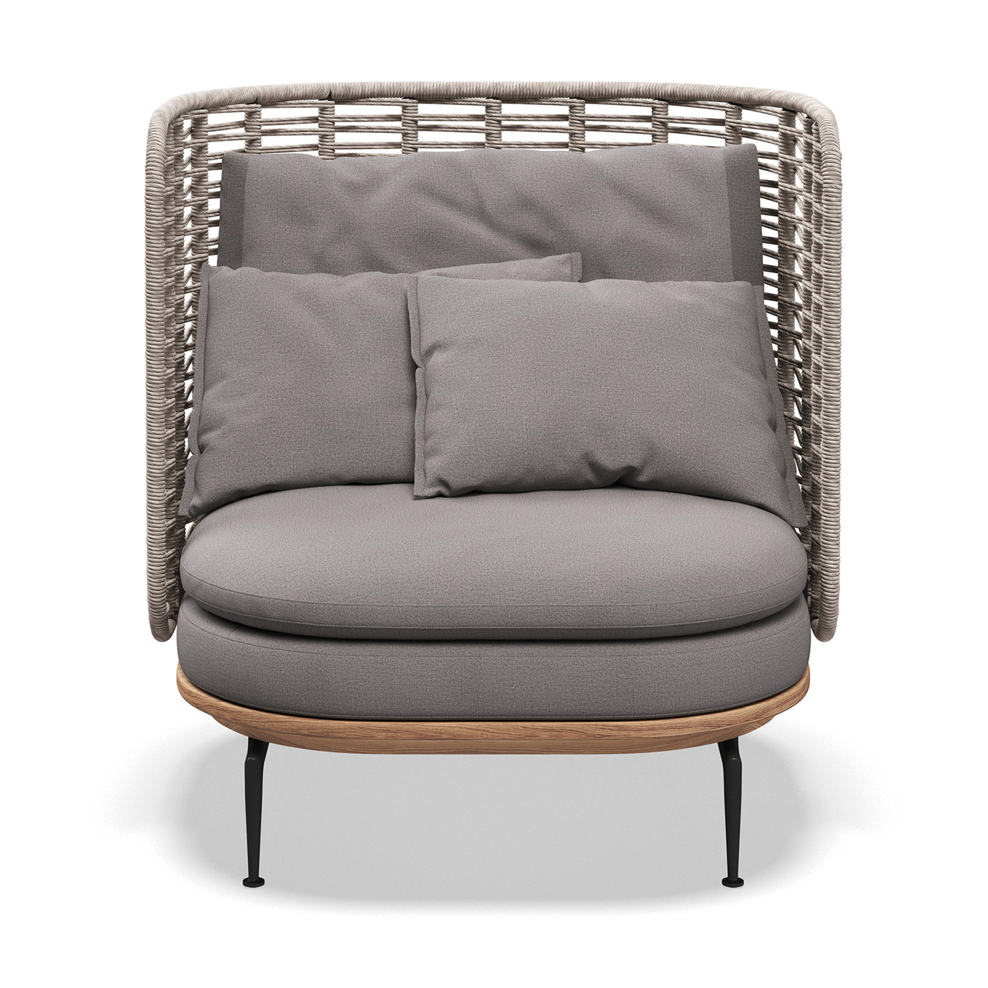 Mistral High Back Lounge Chair - Cantoni