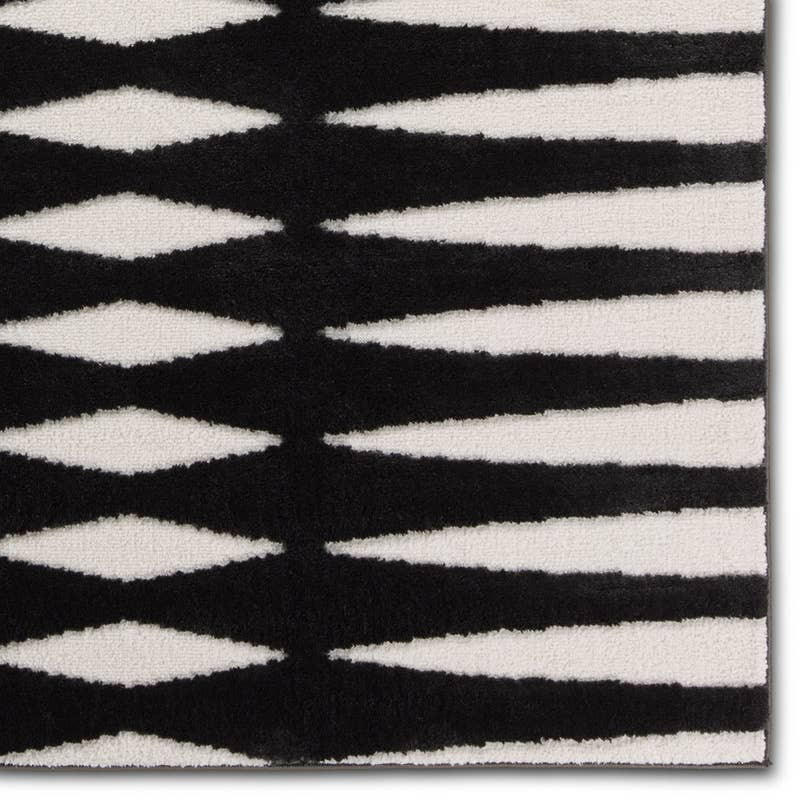 Calix Area Rug - Black/White - Cantoni