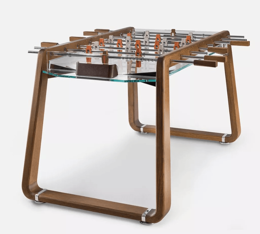 Derby Luxury Foosball Table - Dark Oak - Cantoni