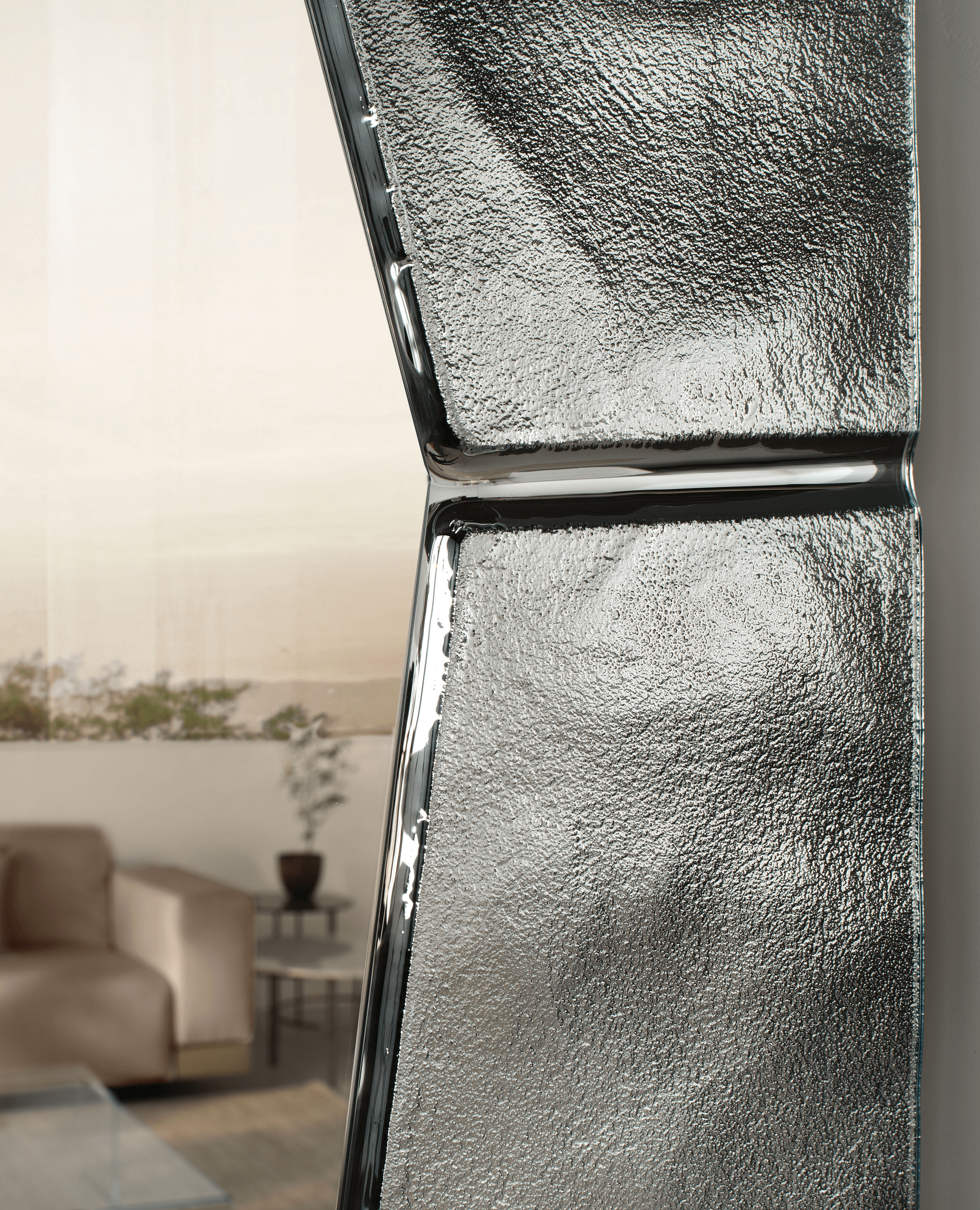 Silica Rectangular Mirror - Fume - Cantoni