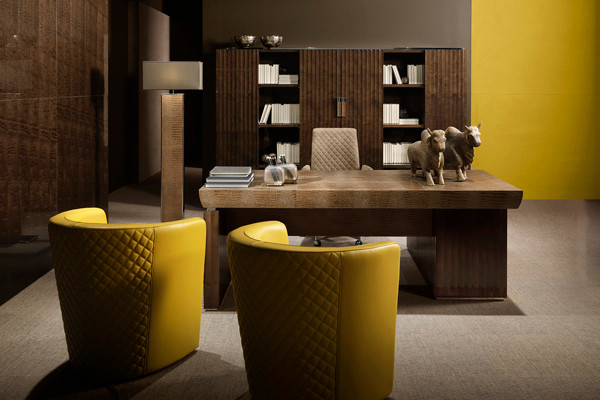 Red Carpet Desk With Return - Cantoni