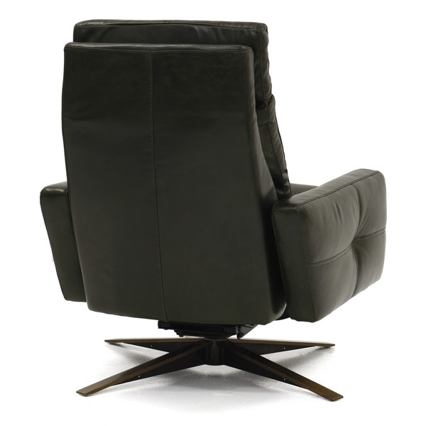 Rainier Comfort Air Chair & Ottoman - Antique Brass - Cantoni