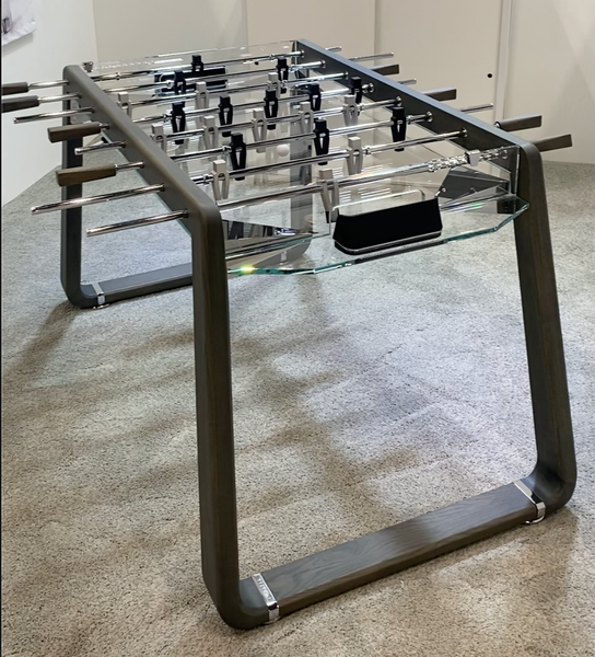 Derby Luxury Foosball Table - Dark Oak - Cantoni