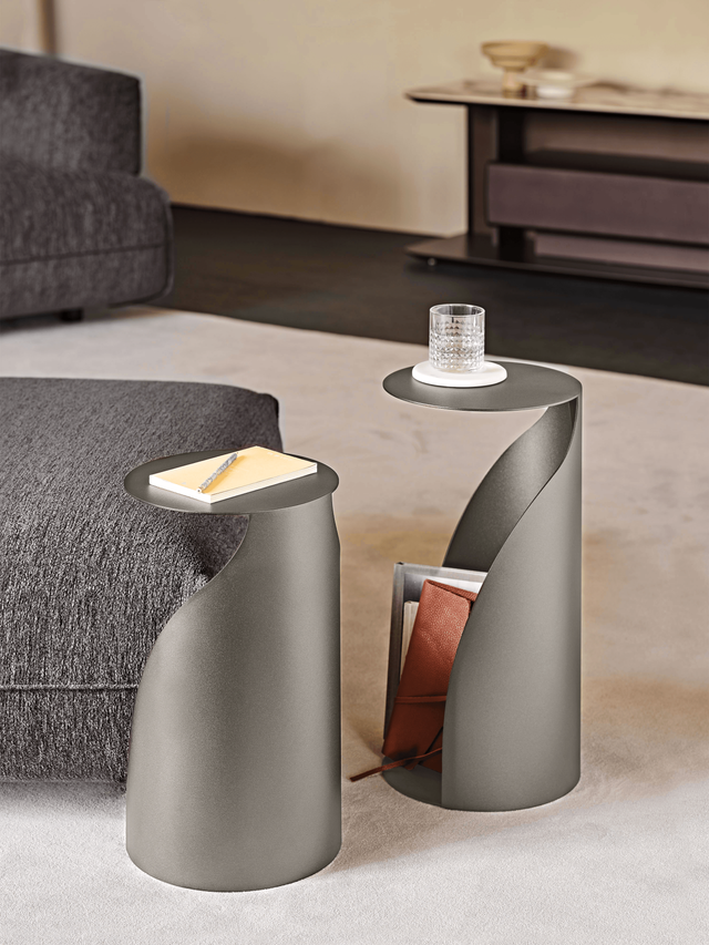 Penguin Accent Table - Titanium - Cantoni