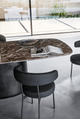 Mellow Dining Table - Brushed Lead - Cantoni
