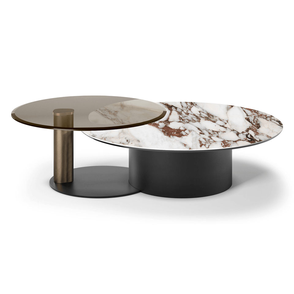 Arena Keramik Bond Cocktail Table - Bronze - Cantoni
