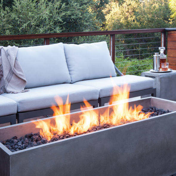 Lighten Your Outdoor Living with Modern Fire Tables