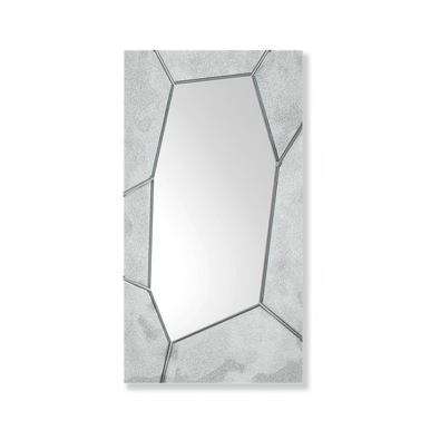 Silica Rectangular Mirror - Silver - Cantoni